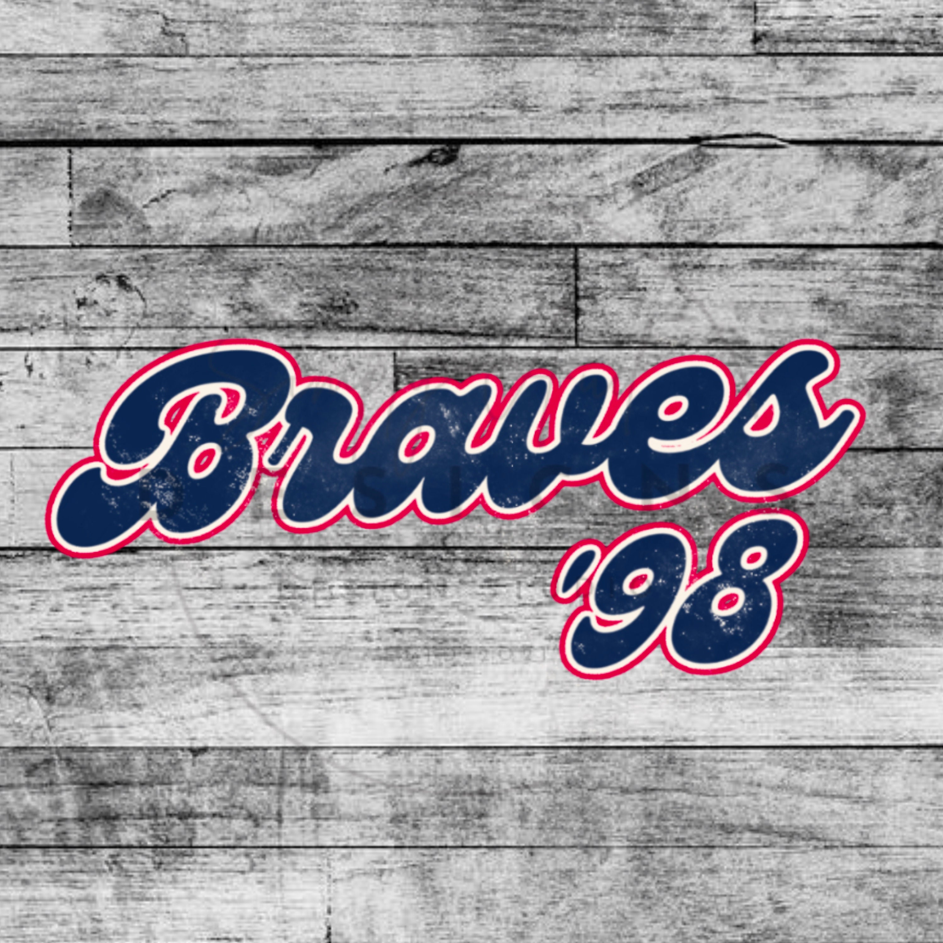 98 Braves| Morgan Wallen Png | 98 Braves Song Png| Atlanta Braves| Png ...