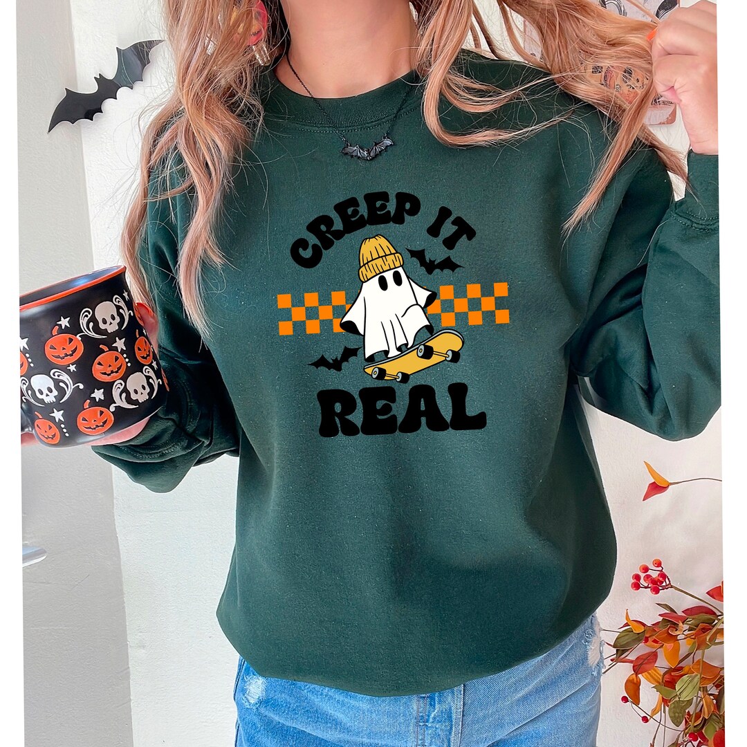 Creep It Real| Ghost Png | Spooky Season| Halloween Png | Ghost Png ...