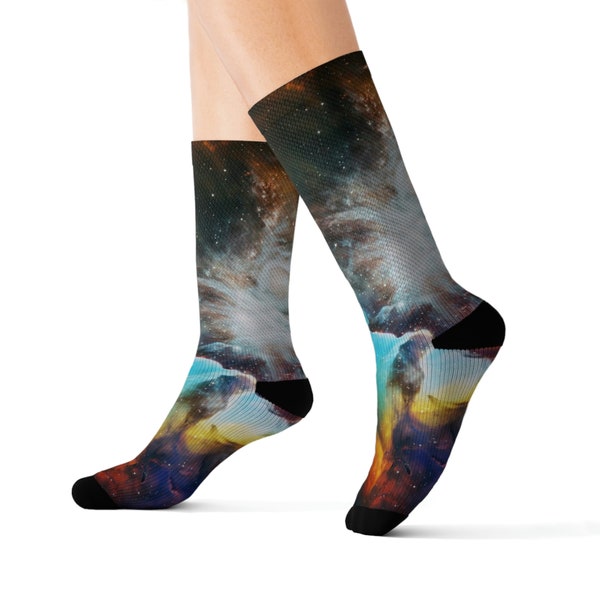 Galaxy Socks - Etsy