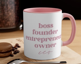 Boss Lady Mug, Female Boss Gift, Female Entrepreneur Gift, Gift for CEO ...