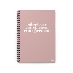Entrepreneur Notebook, Female Boss Gift, Pink Journal, 6x8 - Etsy