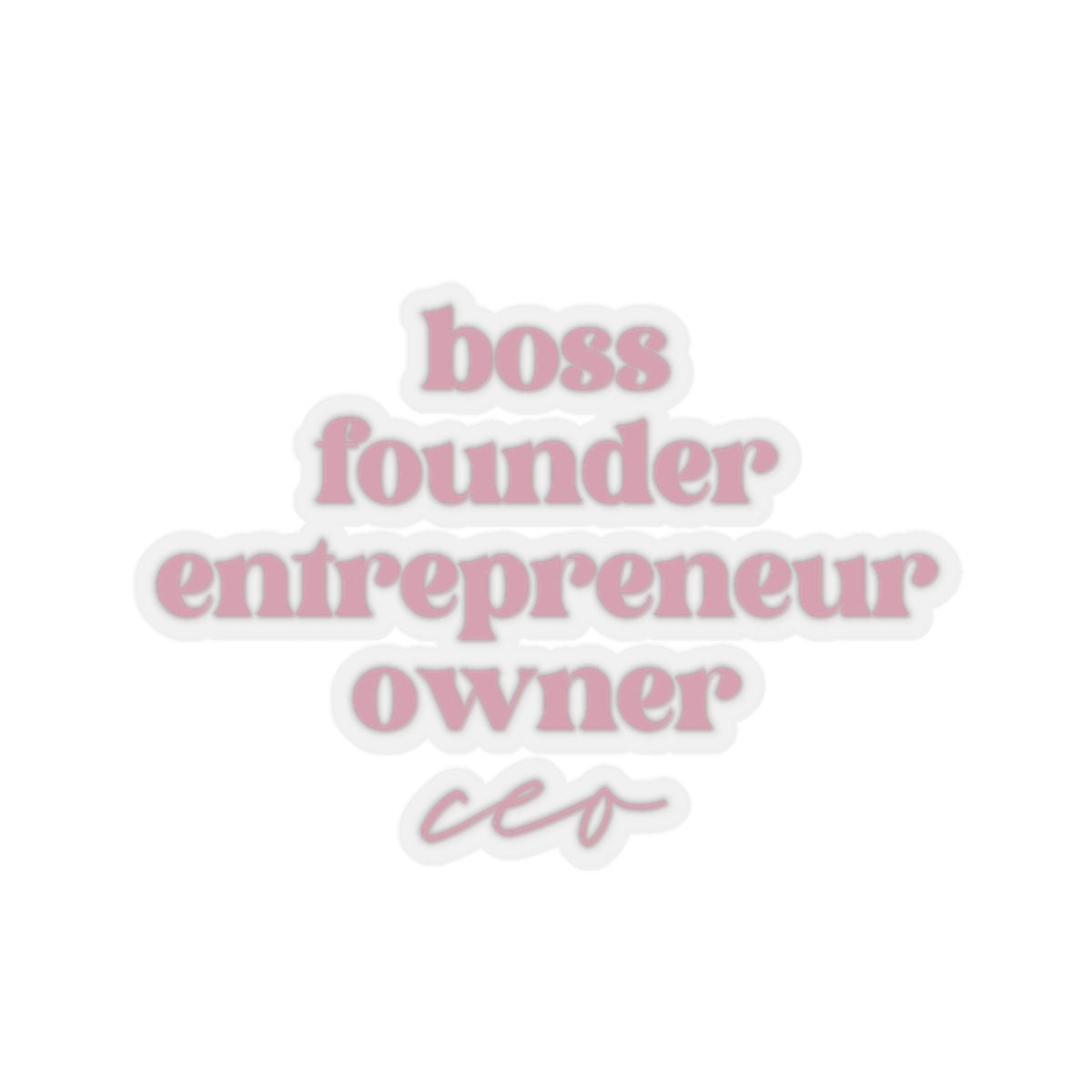 Small Business Sticker CEO Sticker Small Business Owner - Etsy