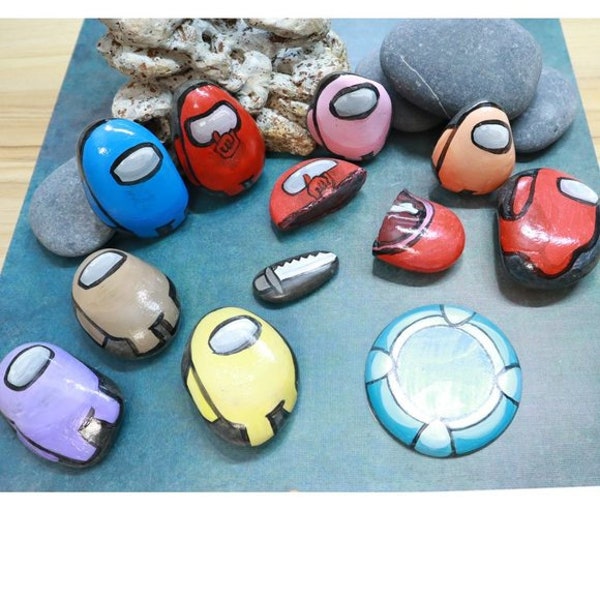 Among Us Rock - Etsy
