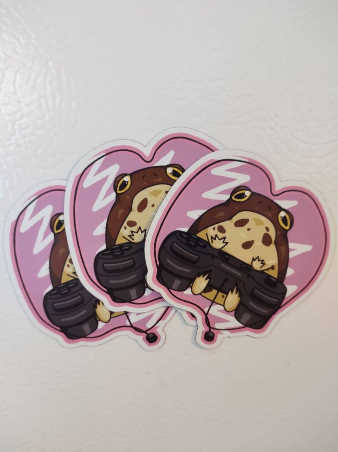 Sad Gamer Frog Magnet - Etsy