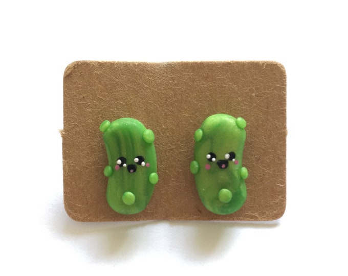 Pickle Earrings - Etsy