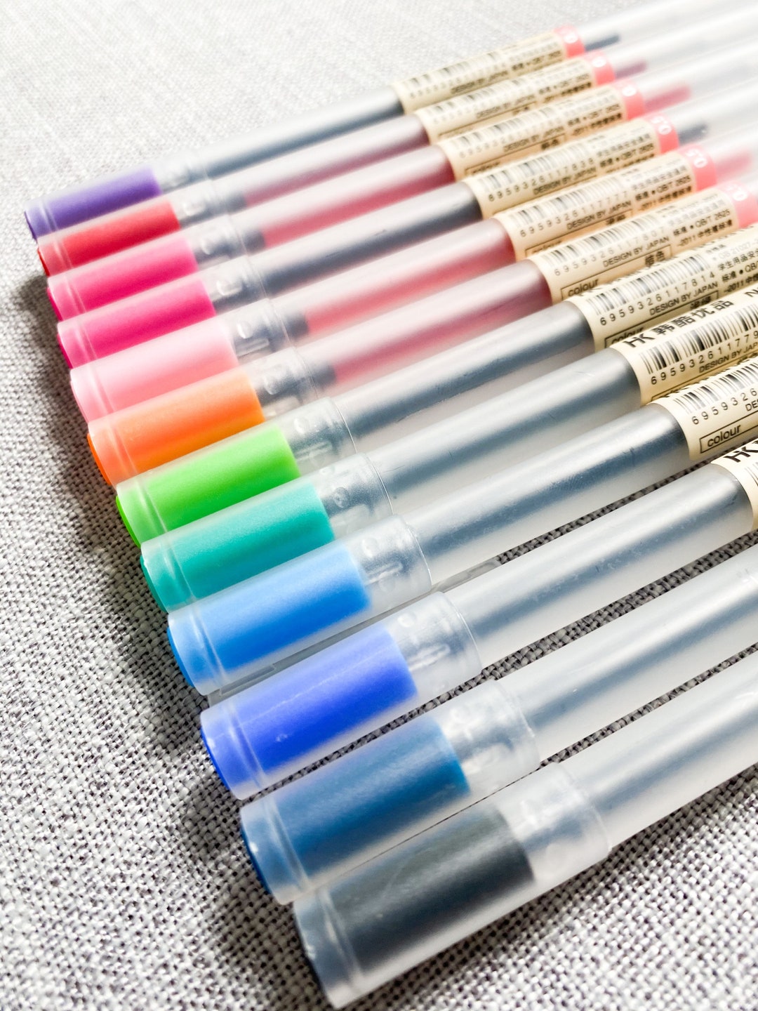12pc 0.5mm Fine Tip Gel Pen Set Journal Office School Supply - Etsy