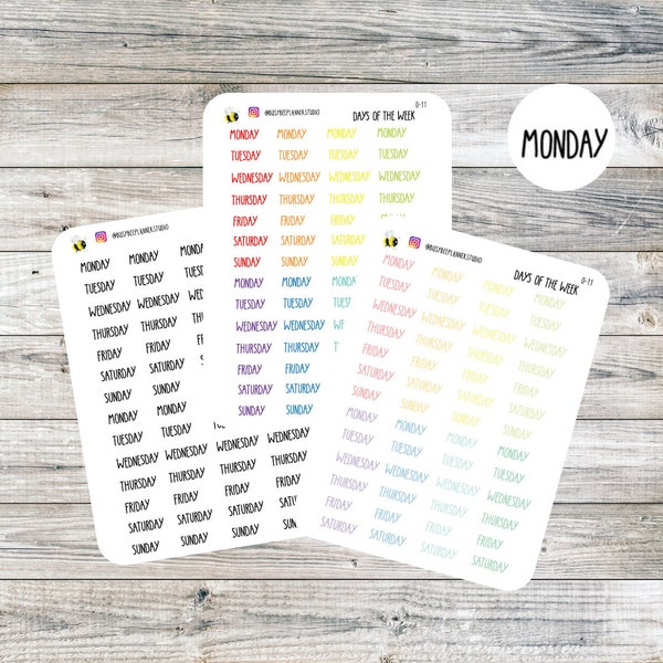 Social Media Mini Sticker Icons Facebook Icons Sticker Sheet I-05 - Etsy