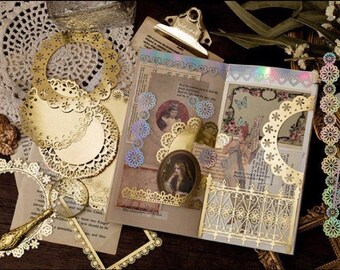 Gold Paper Frame - Etsy