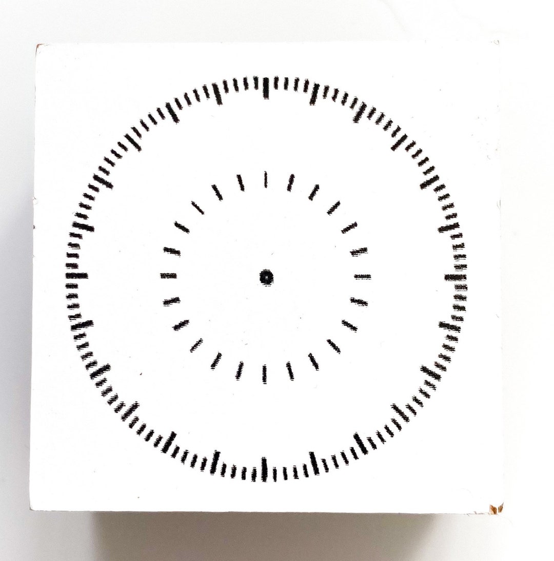 Clock Wooden Stamps | Bullet Journal Stamps | Note Grid | Time Tracker ...