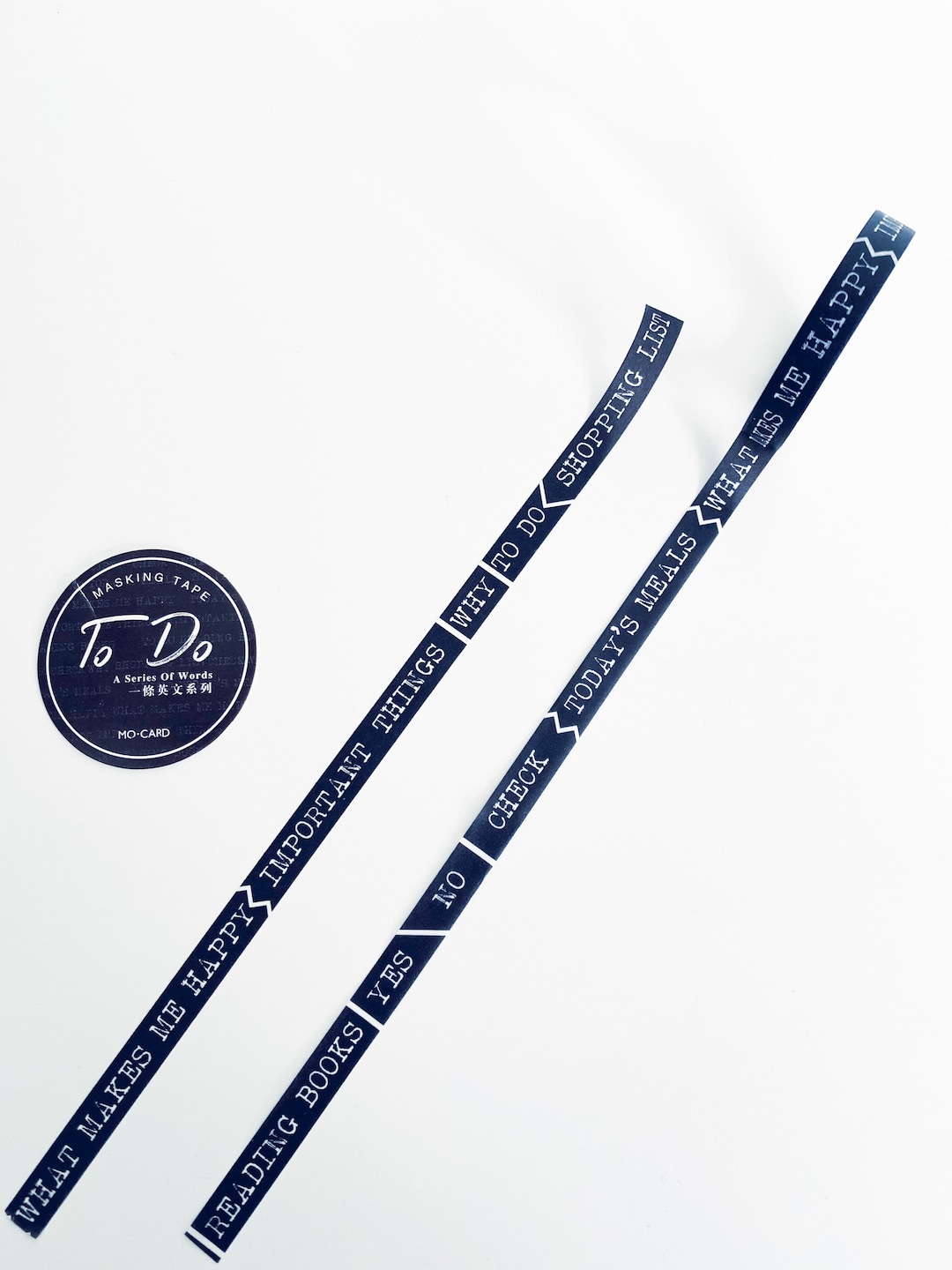 To Do List Washi Tape Journal Functional Headings Script Organisation ...