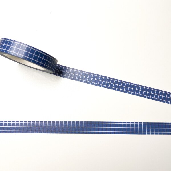 Navy Blue Washi Tape - Etsy