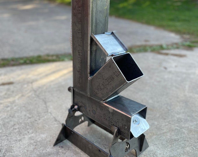 Rocket Stove-wood Burning Camp Stove - Etsy
