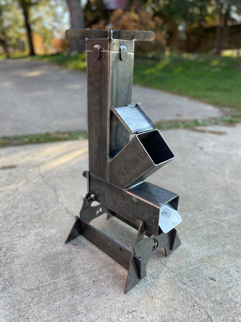 Rocket Stove Wood Burning Stove Camping Stove Survival - Etsy