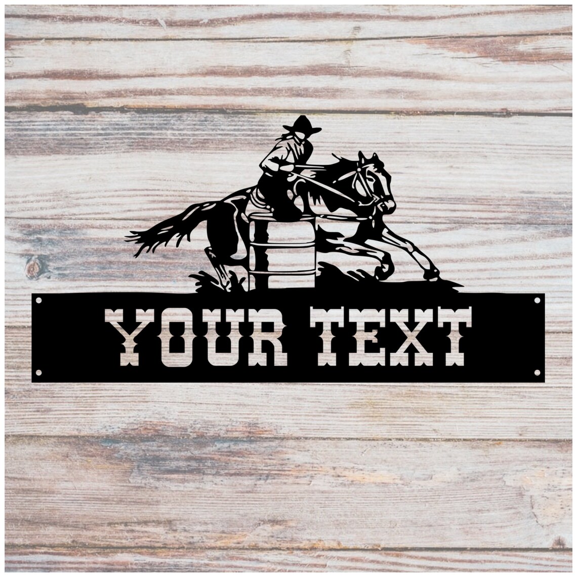 Barrel Racer Custom Sign Welcome Barrel Racer Rodeo Sign - Etsy