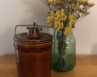 Vintage inge Import Pottery Storage Jars Made in - Etsy