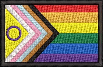 LGBT Pride Flag Patch and Badge New Pride Flag More - Etsy UK
