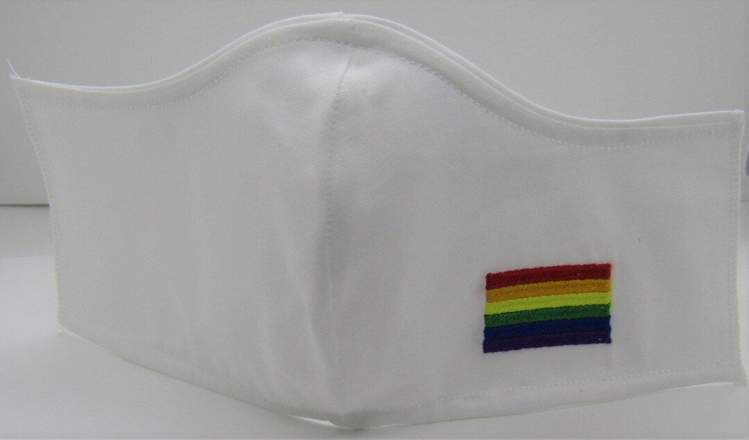 Pride Face Mask Pride Flag - Etsy