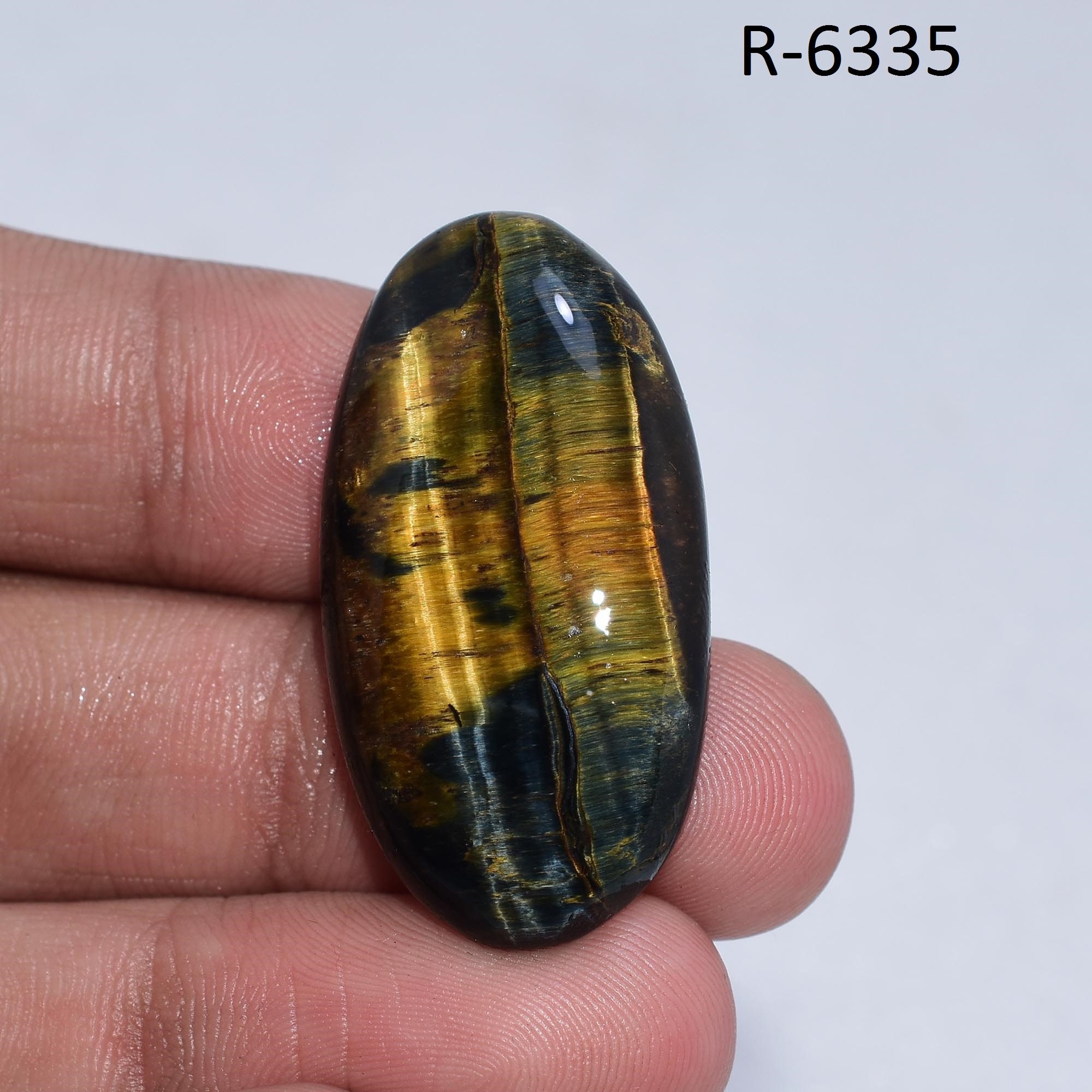 Attractive Tiger Eye Gemstone Multi Tiger Eye Cabochon Tiger | Etsy