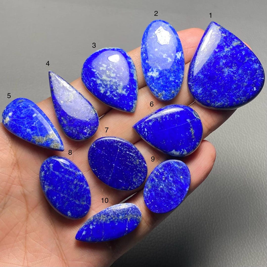 Lapis Lazuli Top Grade Quality 100% Natural Cabochon Loose Gemstone for ...