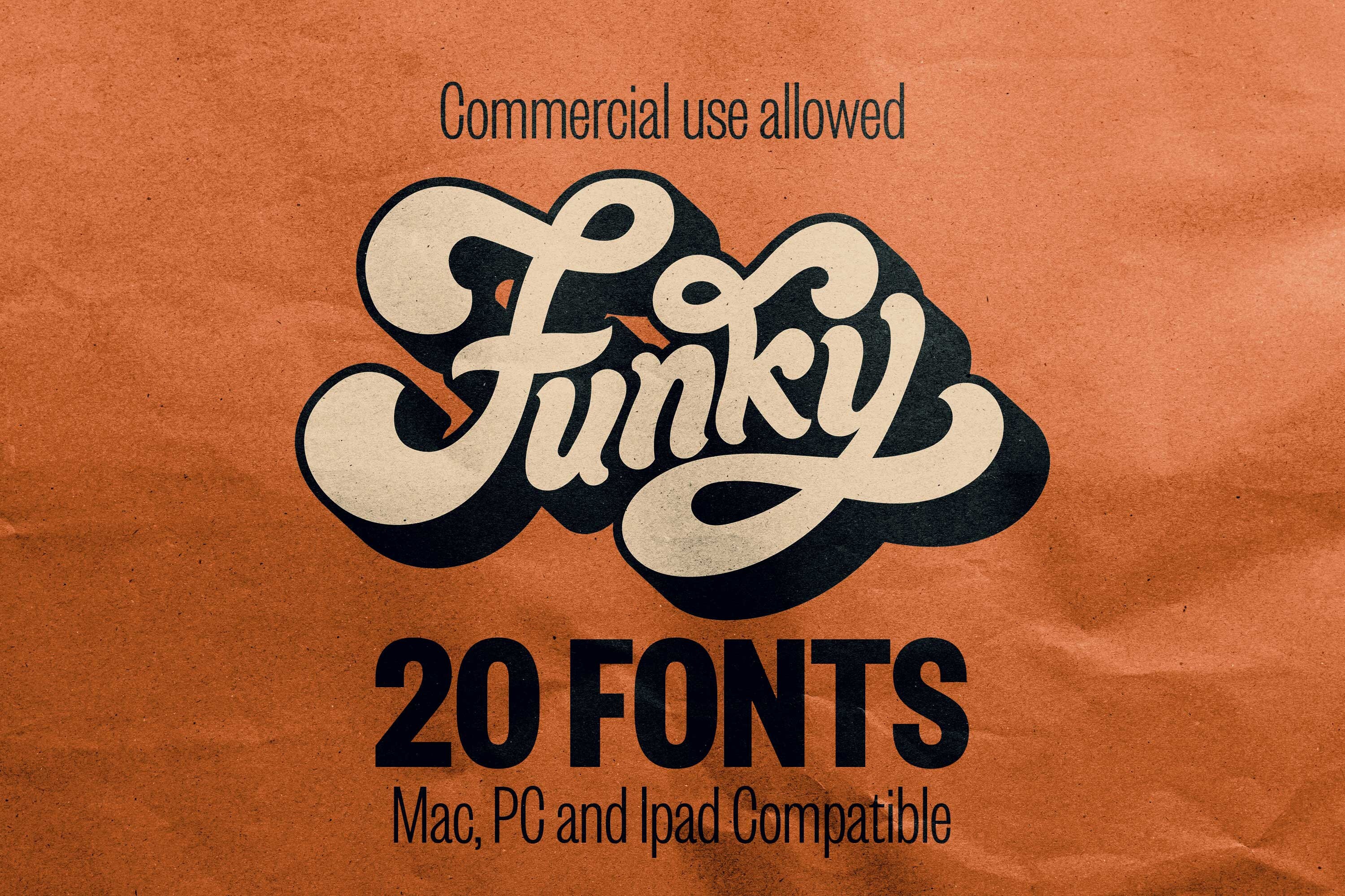 20 Funky Fonts Hipster Fonts Retro Script Procreate Font - Etsy Australia
