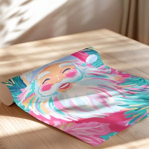 Christmas Wall Art Prints Bundle, Pink and Blue Vibrant Quirky ...