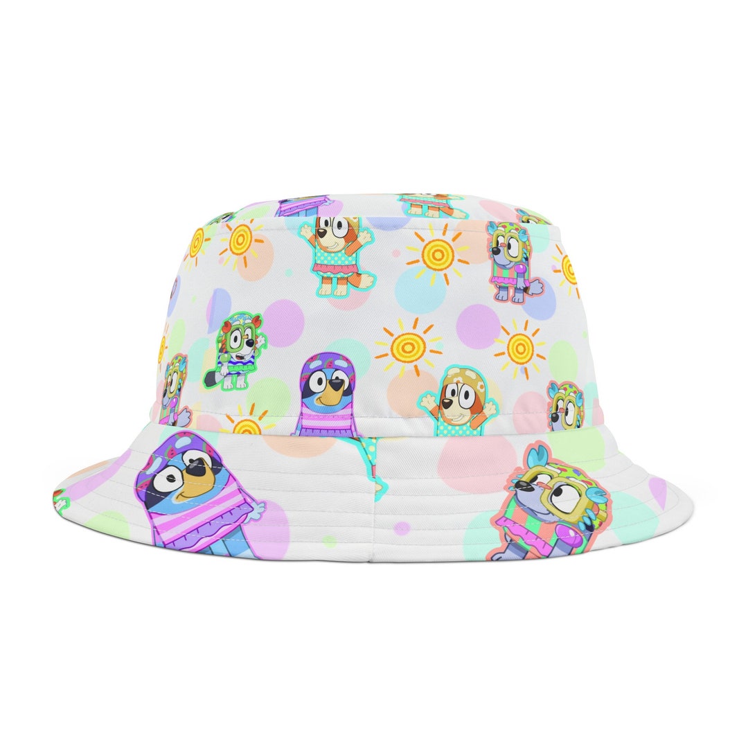 Bluey Summer Bucket Hat AOP - Etsy