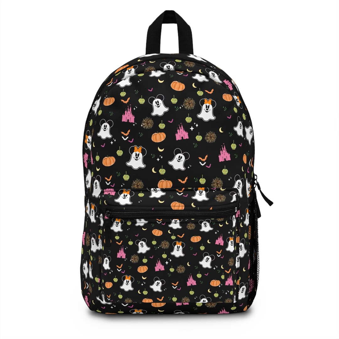 Magical Mouse Ghost Poison Apple Spooky Backpack Kids Cartoon Backpack ...