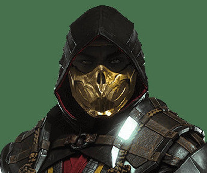 Scorpion Mask Mortal Kombat 11 3d Print Model - Etsy