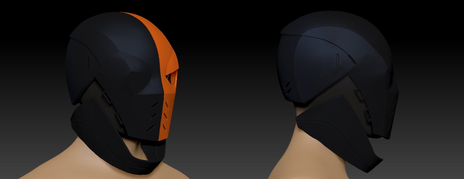 Deathstroke Helmet Mask Arrow TV Series Season 2 Cosplay 3d Helmet ...