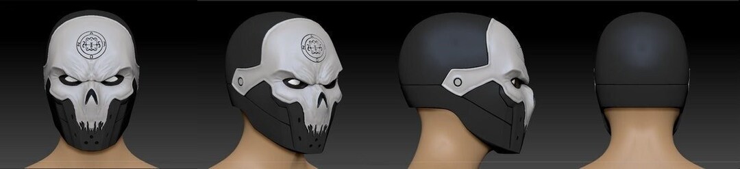 Abaddon Last Man Standing 3d Printable Model Helmet Mask - Etsy