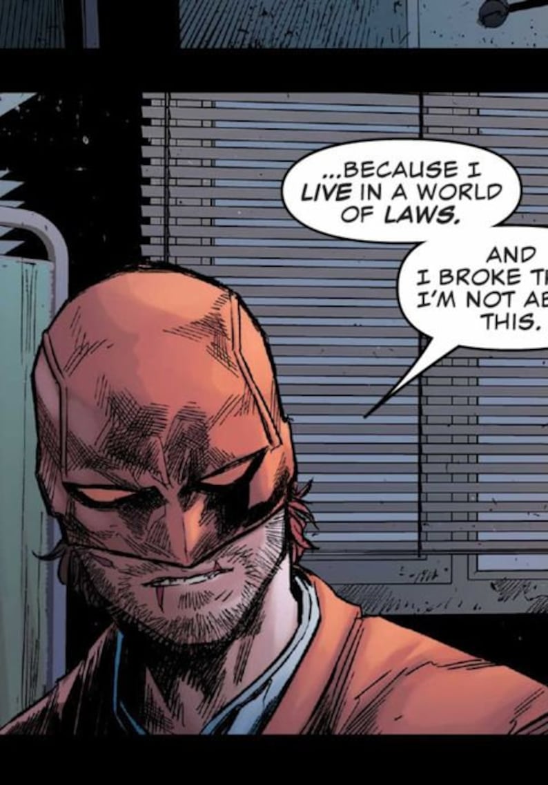 Daredevil Prison Comic 3D Model 3D Printable File Mask (Download Now ...