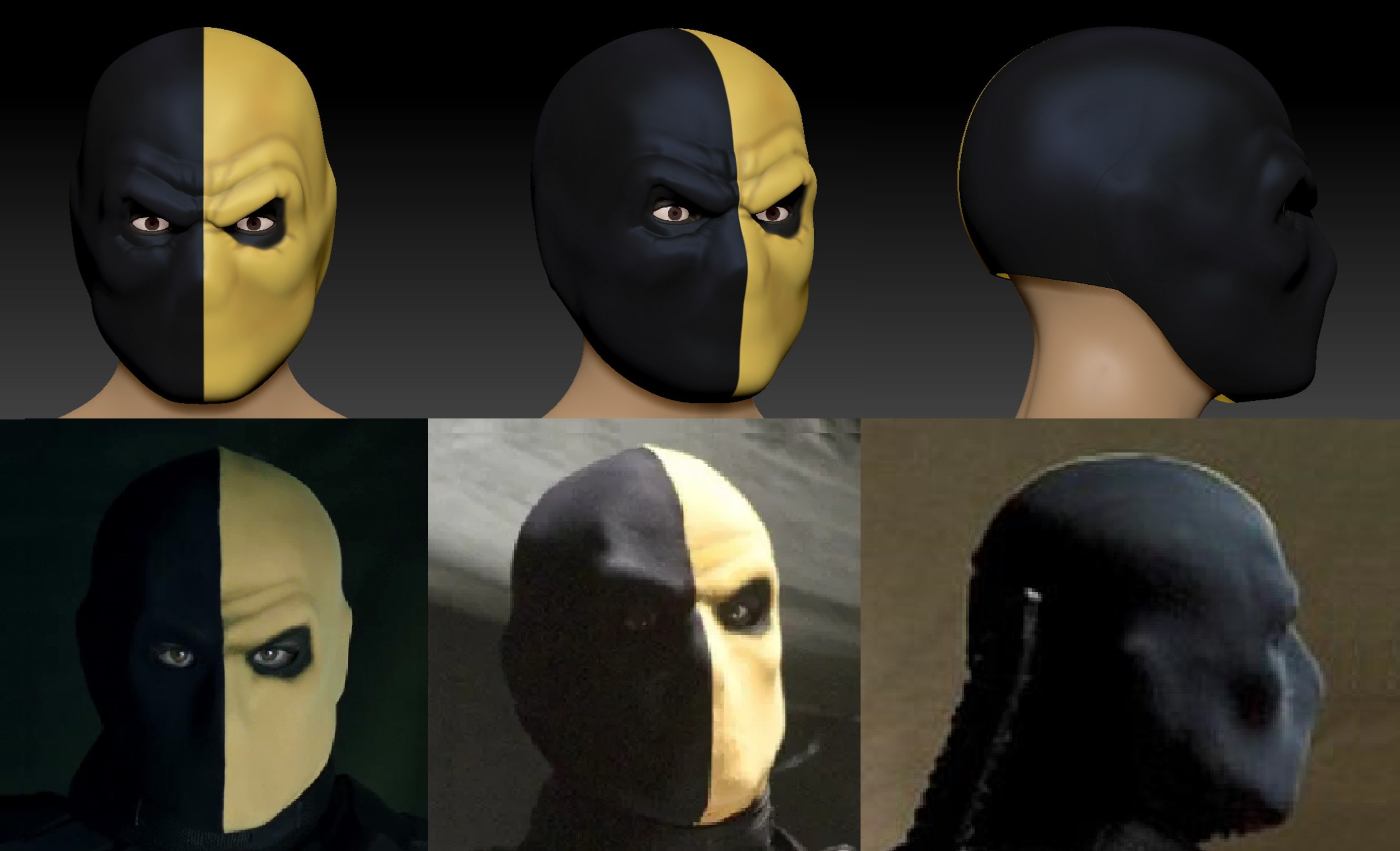 Arrow Season 2 Deathstroke Mask