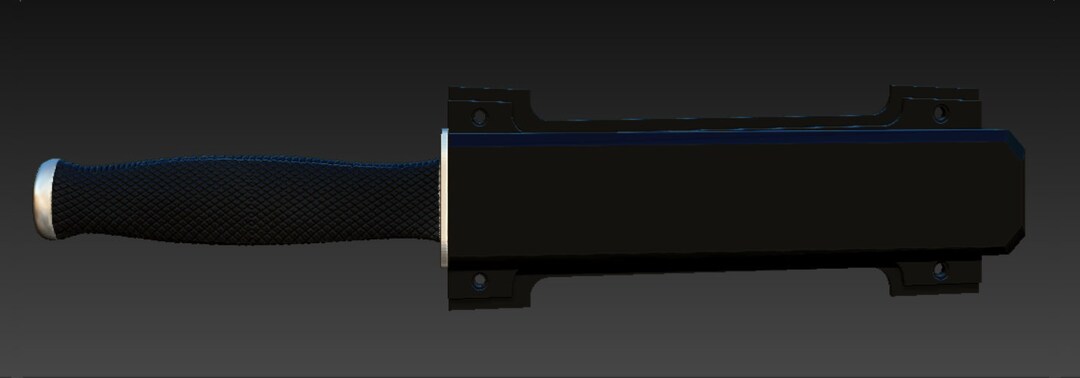 Deadpool Knife From First Deadpool Movie Leg Shin Guard Knife 3d ...