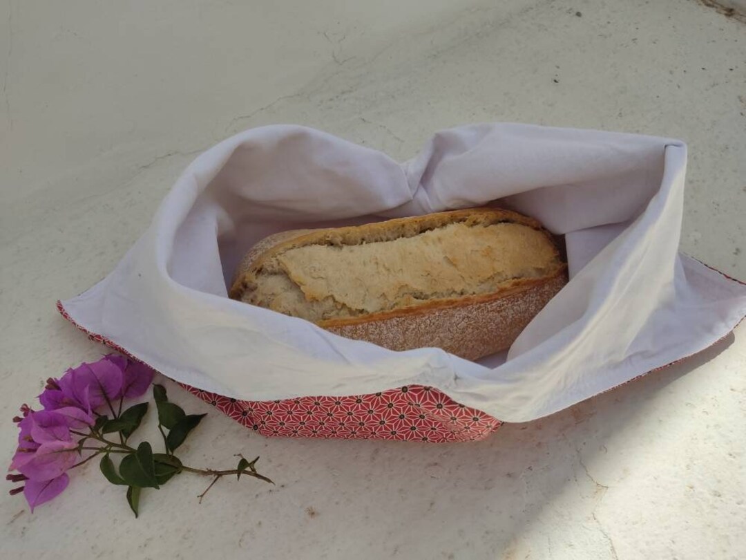Red Origami Bread Bag/zero Waste - Etsy
