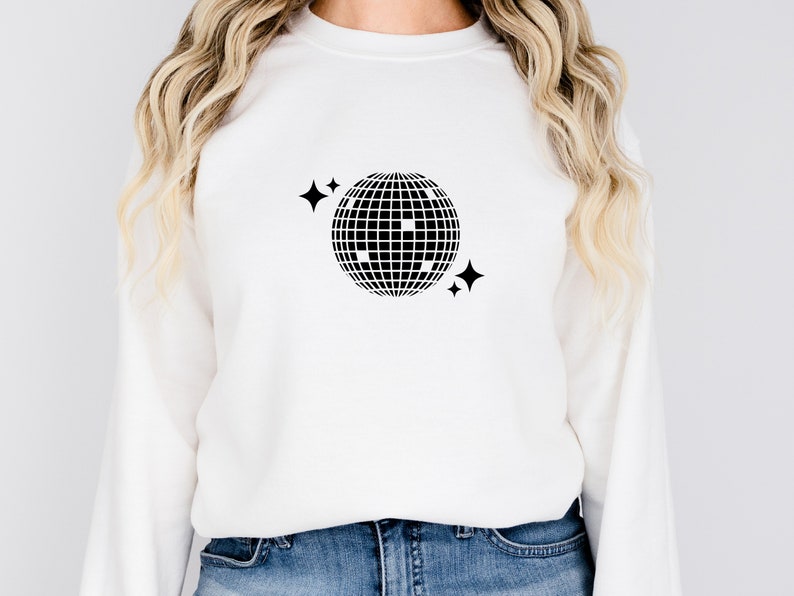 Disco Ball SVG/PNG/DXF File Perfect for Custom Apparel and Gifts ...