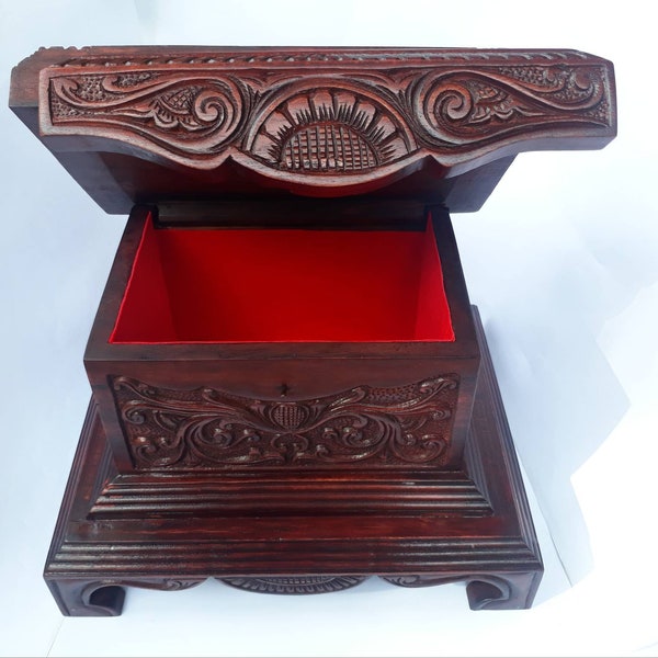 Secret Compartment Box - Etsy
