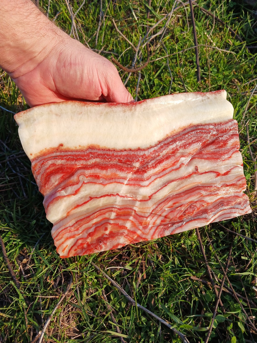 10 LB 9 Oz Porkstone Slab Gemstone Specimen Kitchen, Dining Room ...