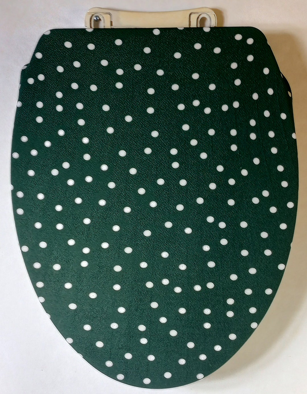 Toilet Seat Lid Covers. Fun Polka Dots Bathroom Decor. Bathroom Ideas ...