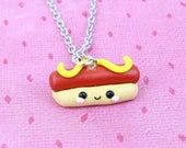 Kawaii Hot Dog Keychain Gift for Boyfriend Miniature Food - Etsy