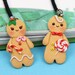 Couple Keychain Set Gingerbread Man Keychain Set Gift for - Etsy