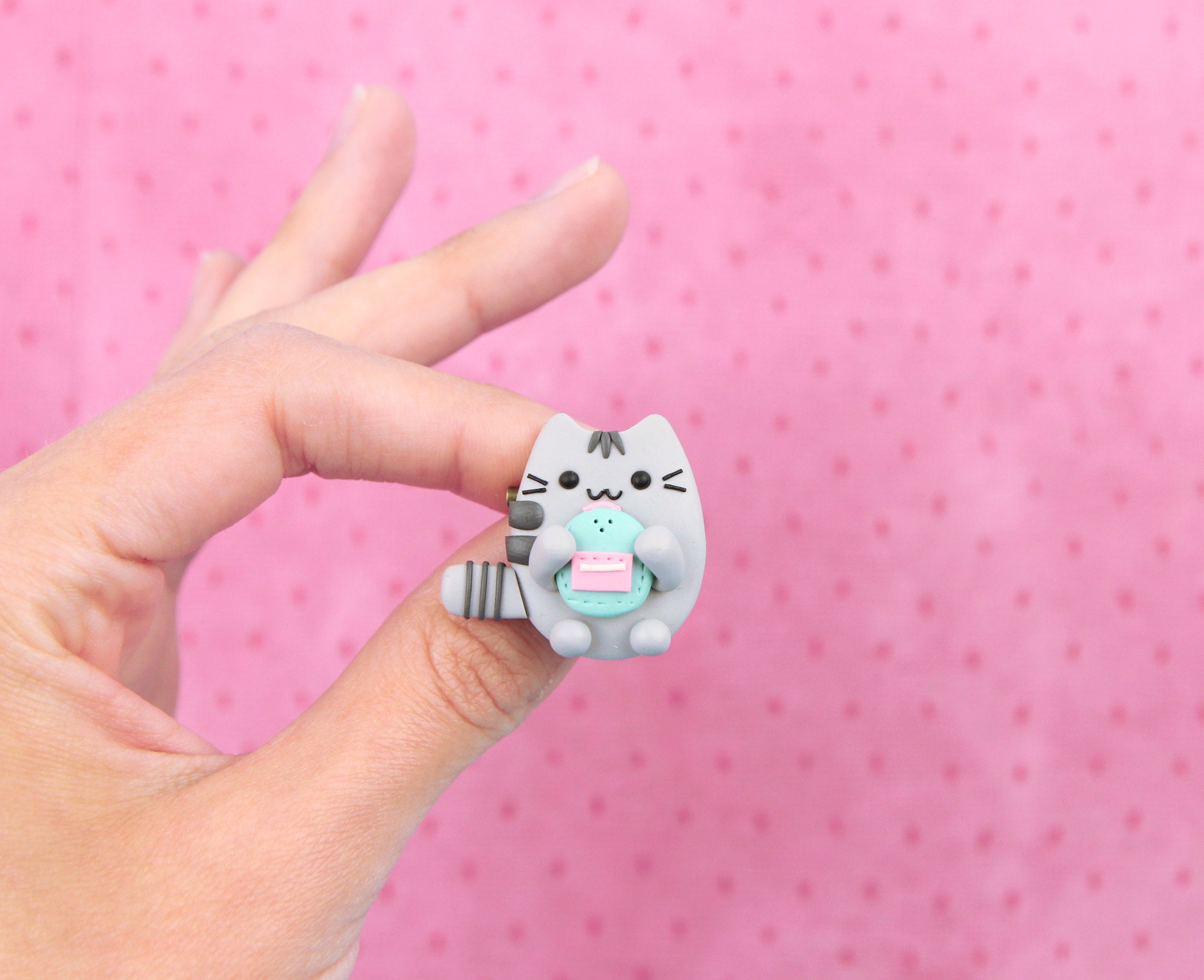 School Pusheen Keychain Funny Teacher Gift Back to School - Etsy