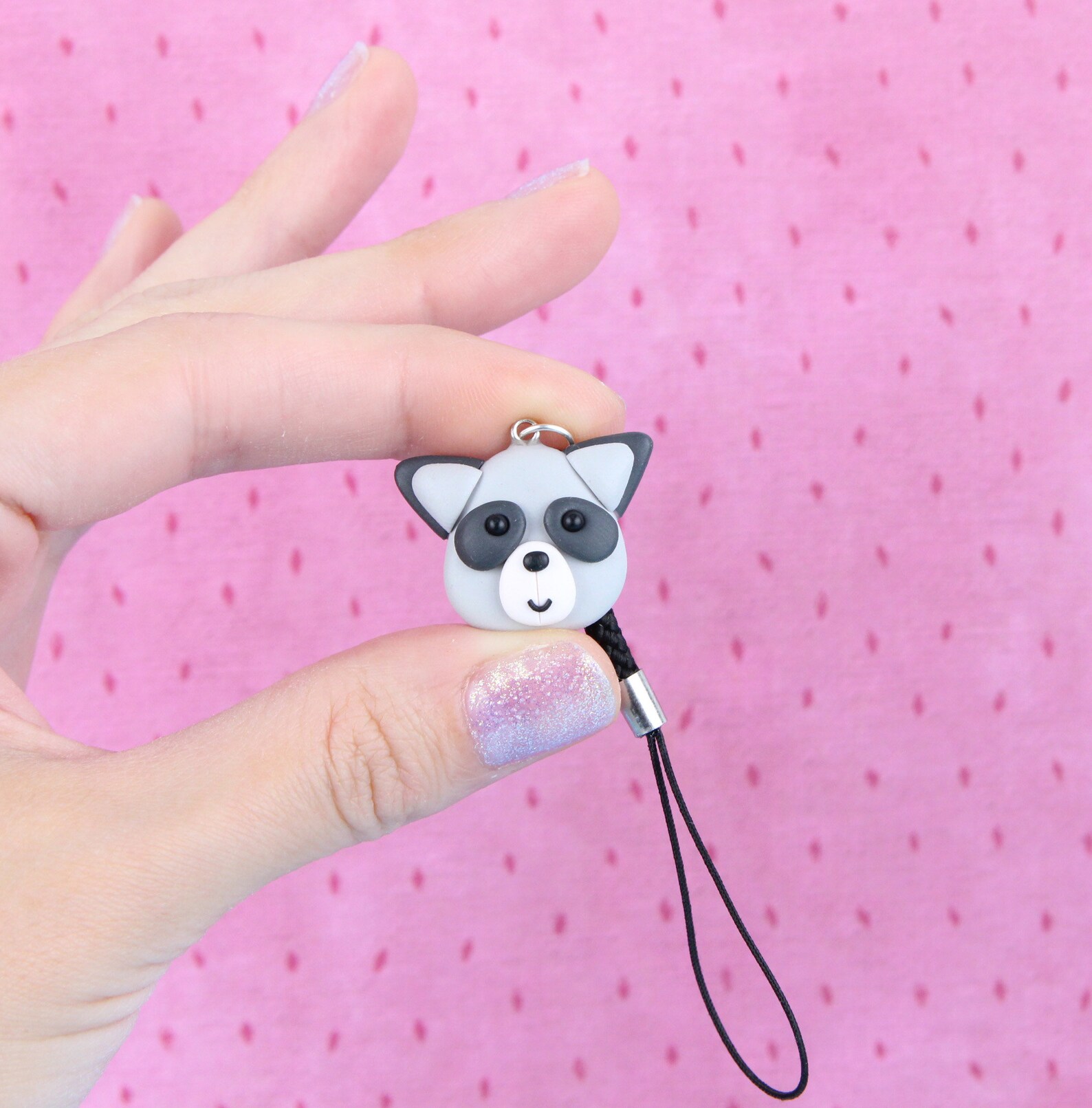 Racoon Face Necklace Raccoon Lover Birthday Gift Cute - Etsy