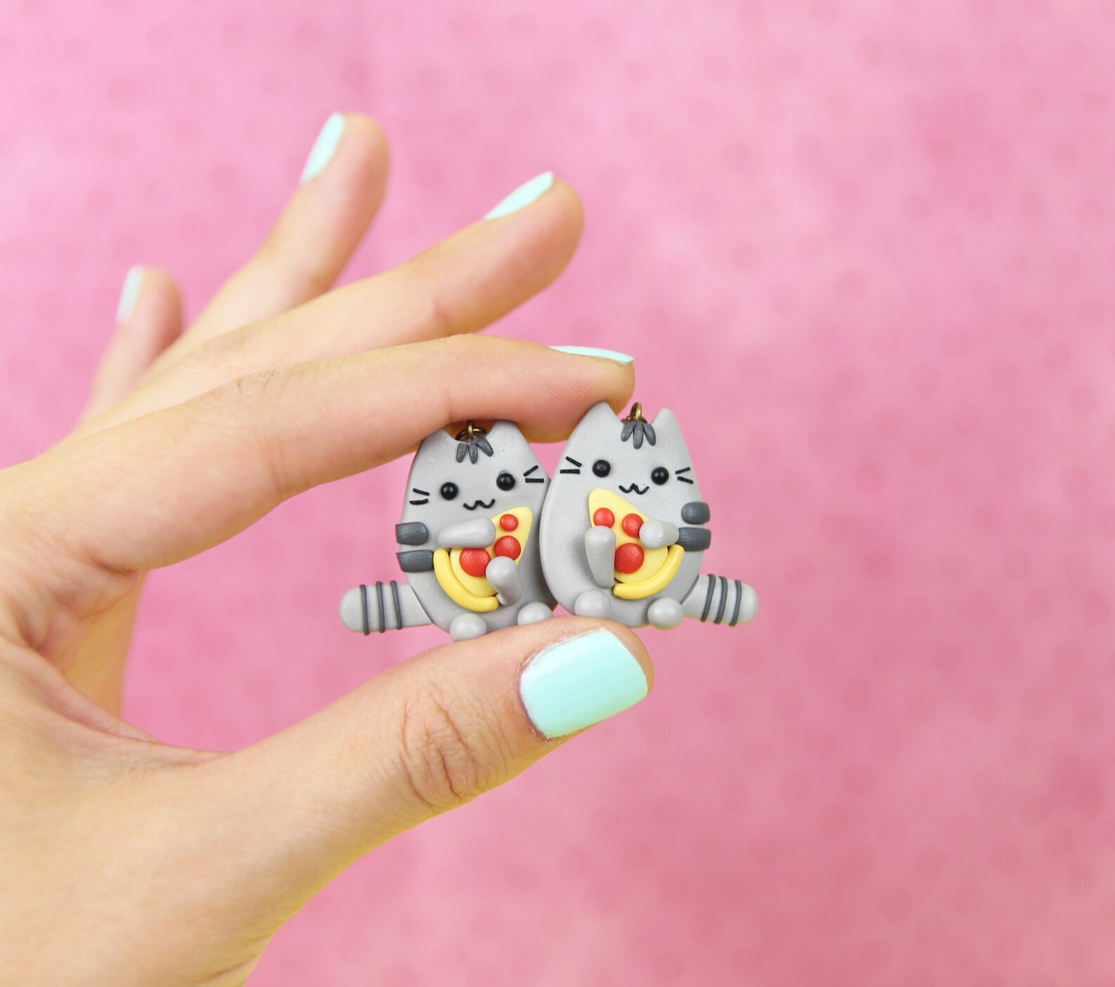 Funny Pusheen Pin, Cat Lover Gift, Funny Animal Brooch, Gift for Kids ...