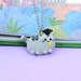 Grad Pusheen Necklace, Graduate Gift, Student Cat Jewelry, High School ...