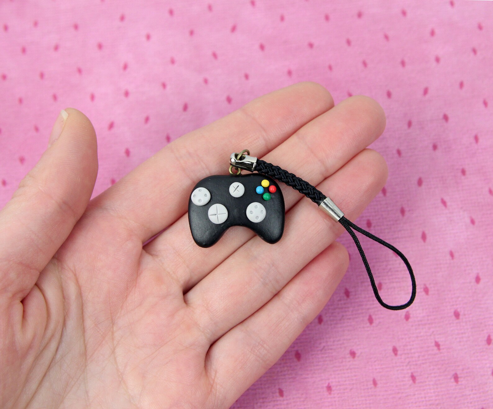 Game Controller Keychain Boyfriend Gift Gamepad Charm Gamer - Etsy