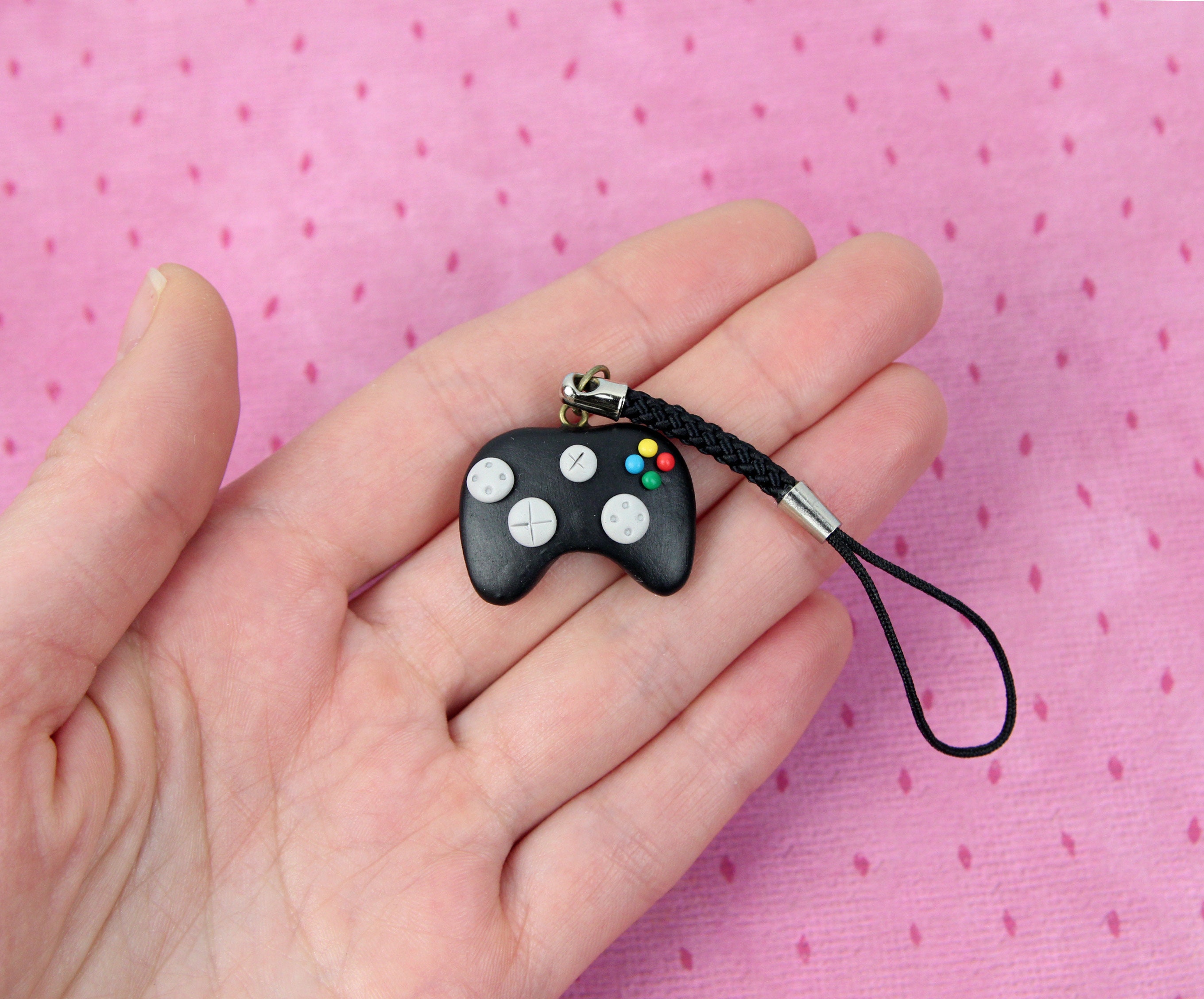 Game Controller Keychain Boyfriend Gift Gamepad Charm Gamer - Etsy