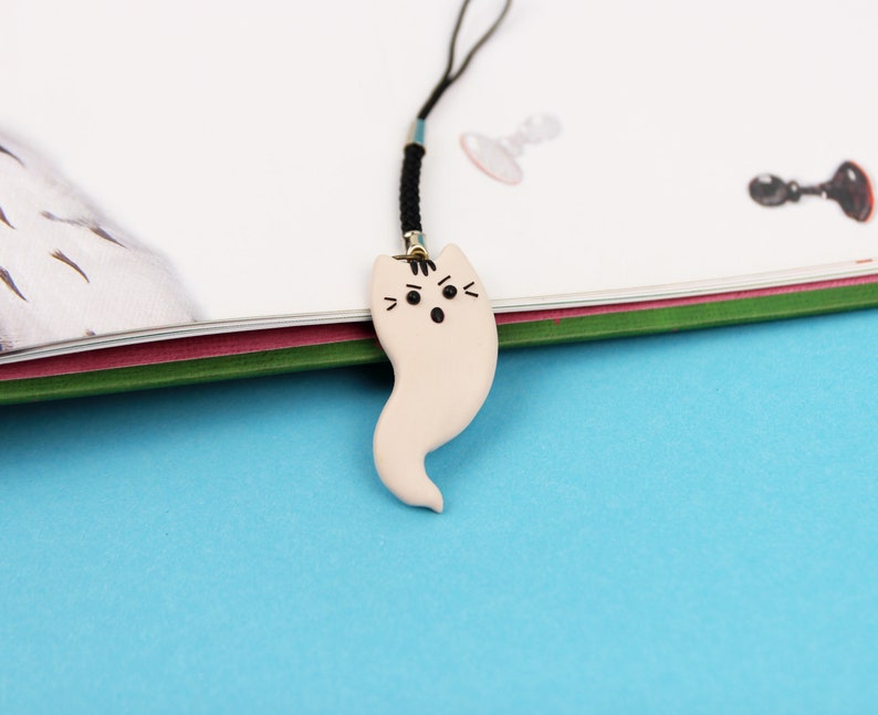 Pusheen Ghost Earrings, Halloween Party Gift, Spooky Animal Earrings ...