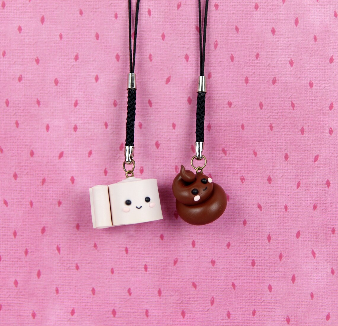 Poo and Toilet Paper Keychain Set Gift for Boyfriend Couple | Etsy