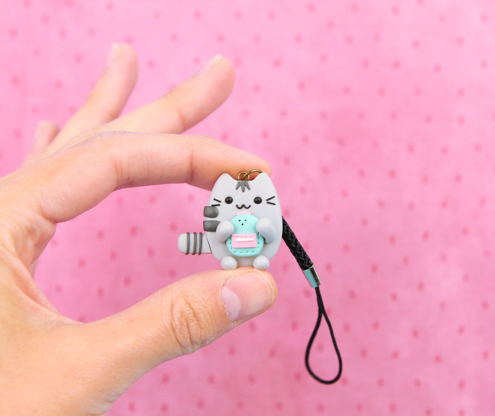 School Pusheen Keychain Funny Teacher Gift Back to School - Etsy