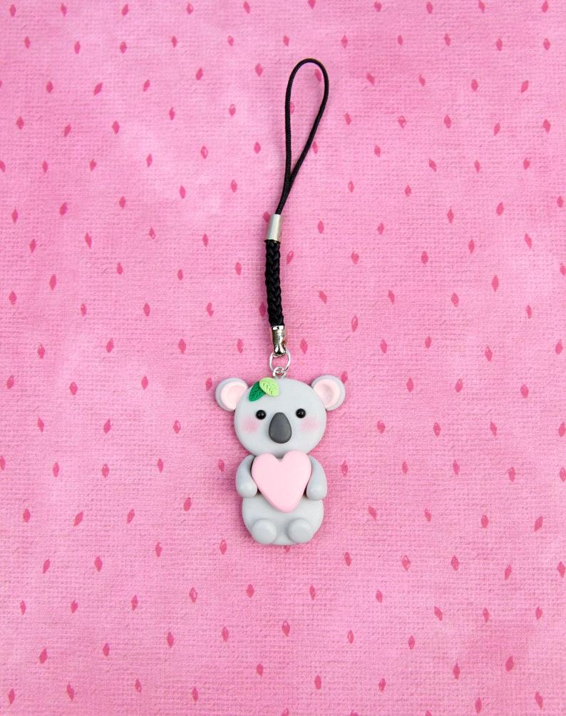 Cute Koala Keychain Wildlife Animal Necklace Zoo Lover Gift - Etsy